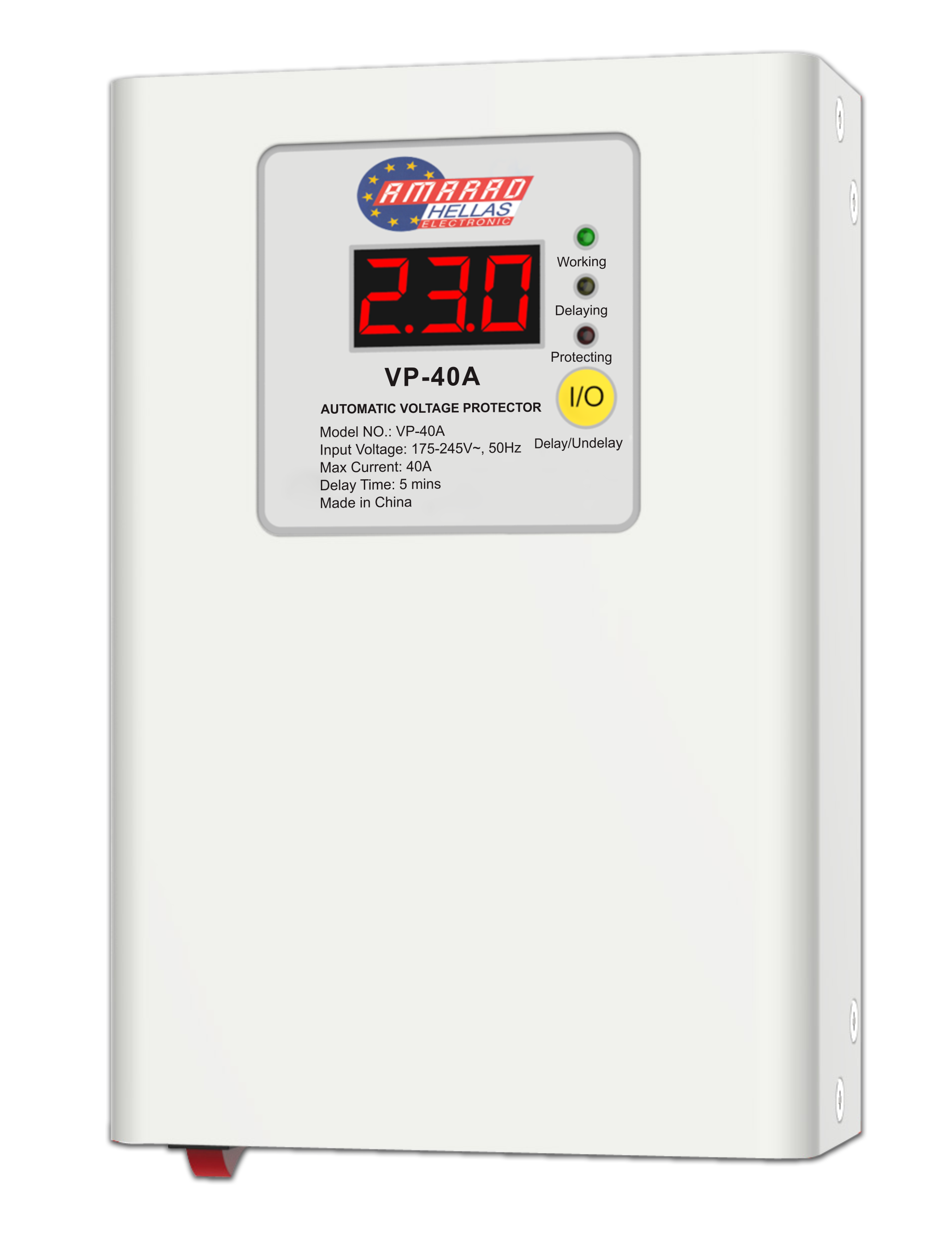 VP-40A ΠΡΟΣΤΑΤΕΥΤΙΚΟ ΑΣΦΑΛΕΙΑΣ-ΕΠΙΤΗΡΗΤΗΣ ΤΑΣΗΣ 8000VA - amarad.gr