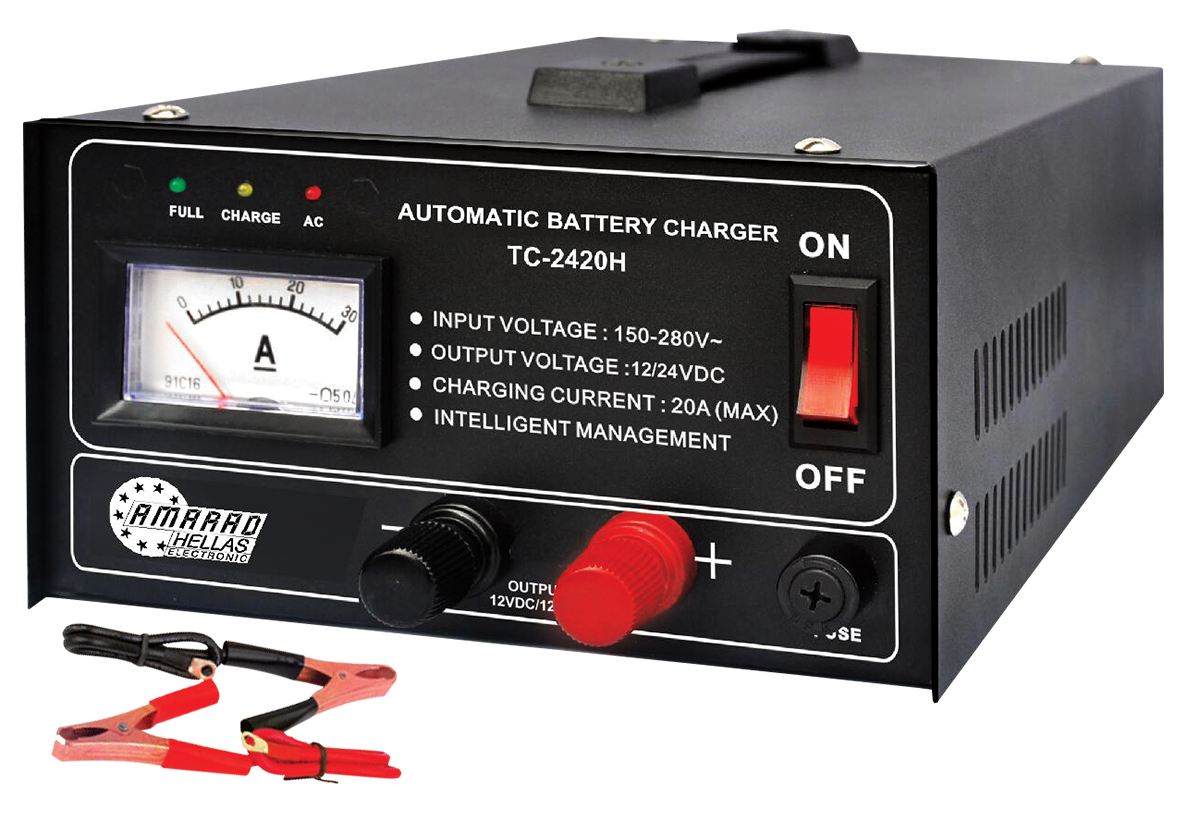 TC-2420H INTELLIGENT ΑΥΤΟΜΑΤΟΣ ΦΟΡΤΙΣΤΗΣ ΜΠΑΤΑΡΙΩΝ ΜΟΛΥΒΔΟΥ LEAD-ACID ...
