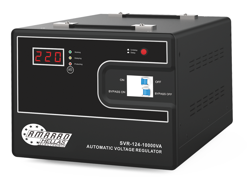 SVR-10ΚVA Relay-type Voltage Stabilizer 10KVA - amarad.gr