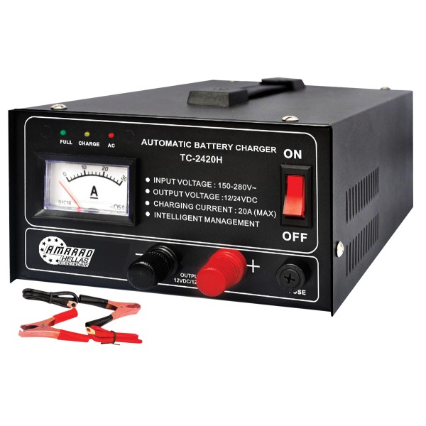 TC-2420H INTELLIGENT ΑΥΤΟΜΑΤΟΣ ΦΟΡΤΙΣΤΗΣ ΜΠΑΤΑΡΙΩΝ ΜΟΛΥΒΔΟΥ LEAD-ACID ...